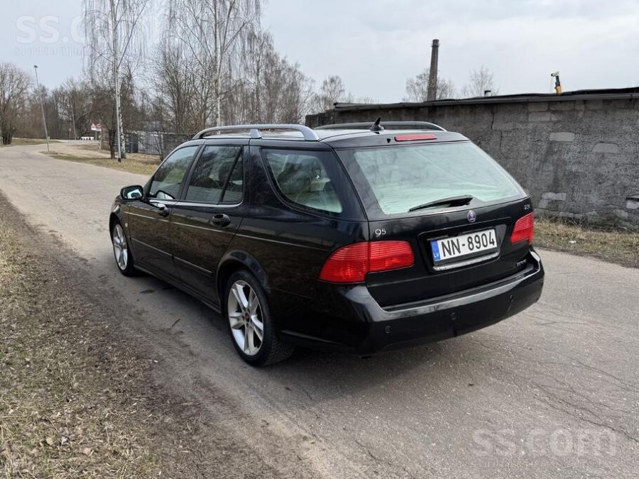 Melns Saab 9-5 2008 Rīga, ar dzinēja tilpumu 2.30 L un nobraukumu 386 tūkst. km par 2800 €, foto 6 vietnē AUTOMOTO.COM.LV