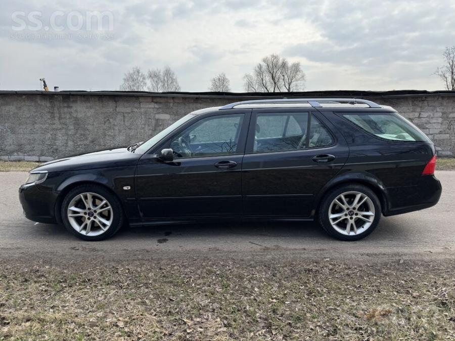 Melns Saab 9-5 2008 Rīga, ar dzinēja tilpumu 2.30 L un nobraukumu 386 tūkst. km par 2800 €, foto 7 vietnē AUTOMOTO.COM.LV