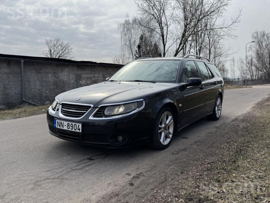 Melns Saab 9-5 2008 Rīga, ar dzinēja tilpumu 2.30 L un nobraukumu 386 tūkst. km par 2800 €, foto 8 vietnē AUTOMOTO.COM.LV