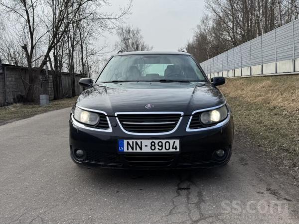 Черный Сааб 9-5 2008 в Рига, объемом двигателя 2.30 л и пробегом 386 тыс. км за 2800 €, фото 8 на AUTOMOTO.COM.LV