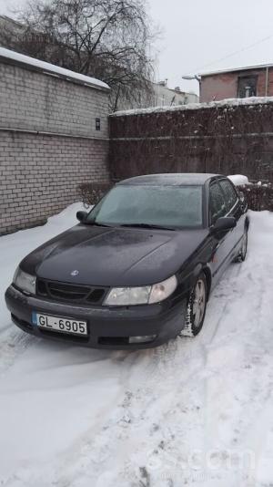 Синий Сааб 9-5 1998 в Рига, объемом двигателя 2.30 л и пробегом 360 тыс. км за 1600 €, фото 4 на AUTOMOTO.COM.LV
