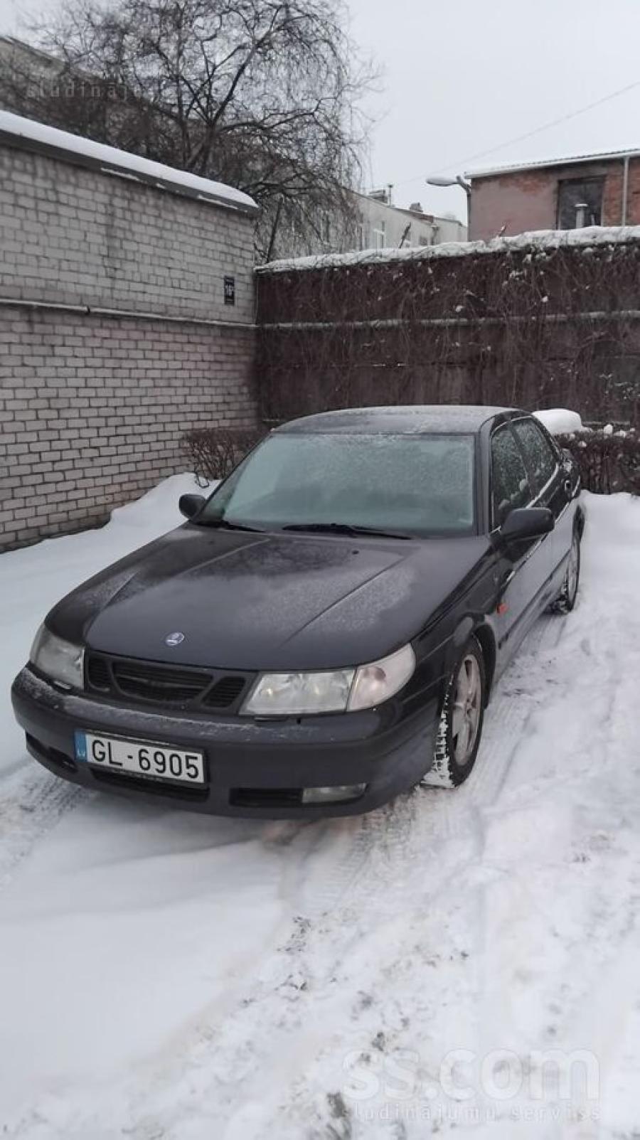 Синий Сааб 9-5 1998 в Рига, объемом двигателя 2.30 л и пробегом 360 тыс. км за 1600 €, фото 4 на AUTOMOTO.COM.LV