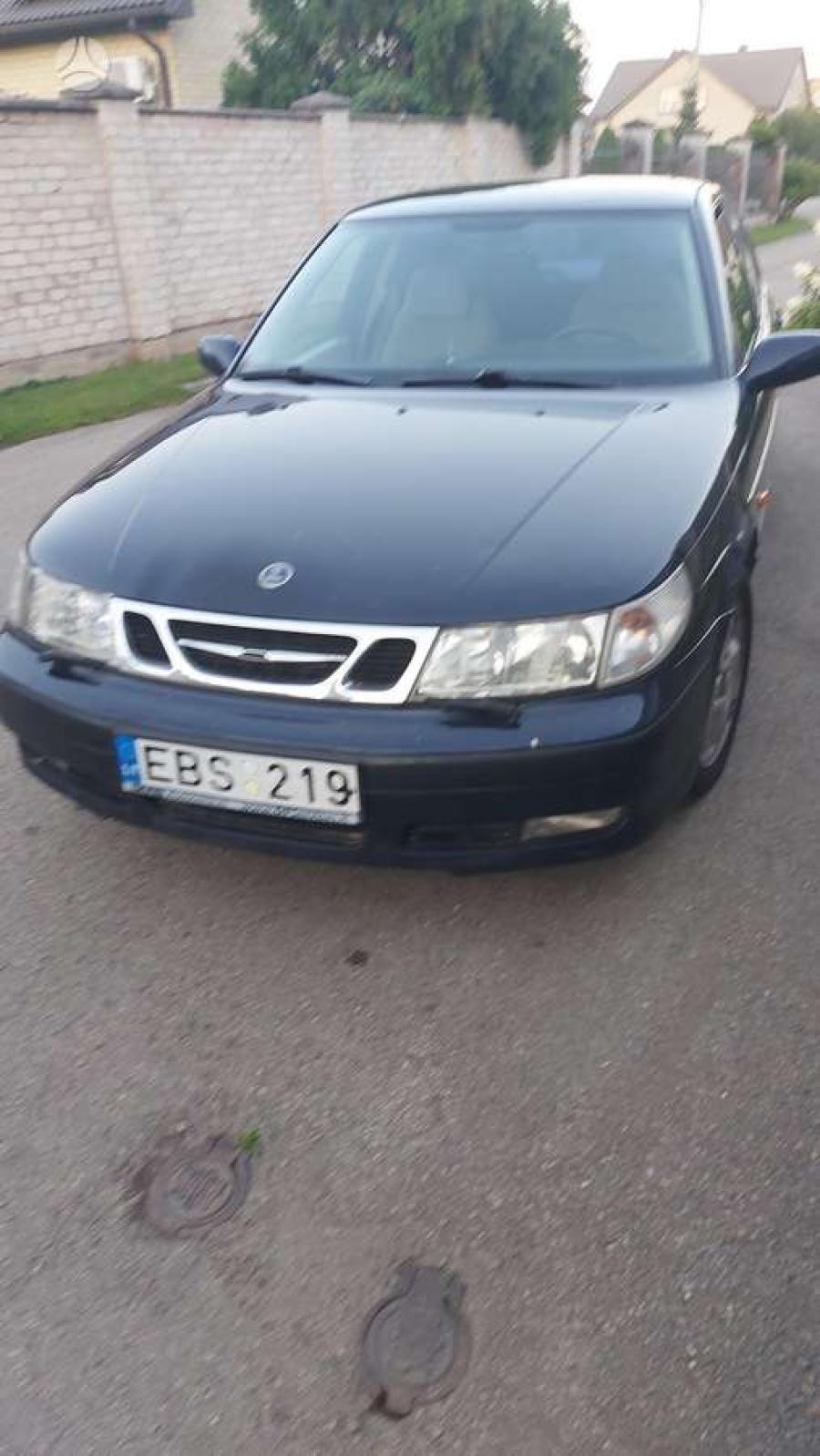 Blue Saab 9-5 1998 in Siauliai, with an engine capacity of 2.30 L and mileage of 322 thousand km for 499 €, photo 1 on AUTOMOTO.COM.LV