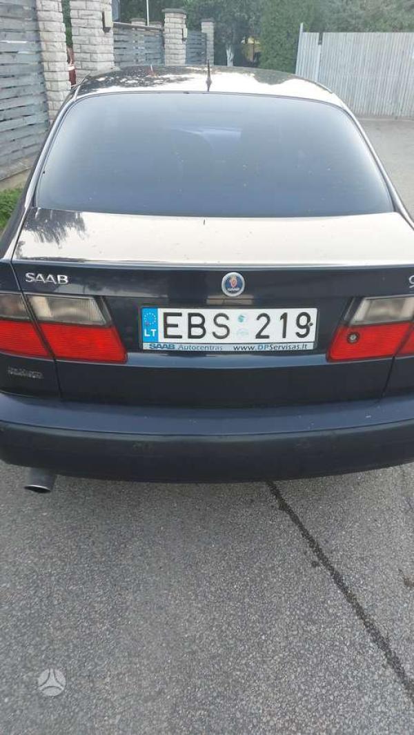 Blue Saab 9-5 1998 in Siauliai, with an engine capacity of 2.30 L and mileage of 322 thousand km for 499 €, photo 3 on AUTOMOTO.COM.LV