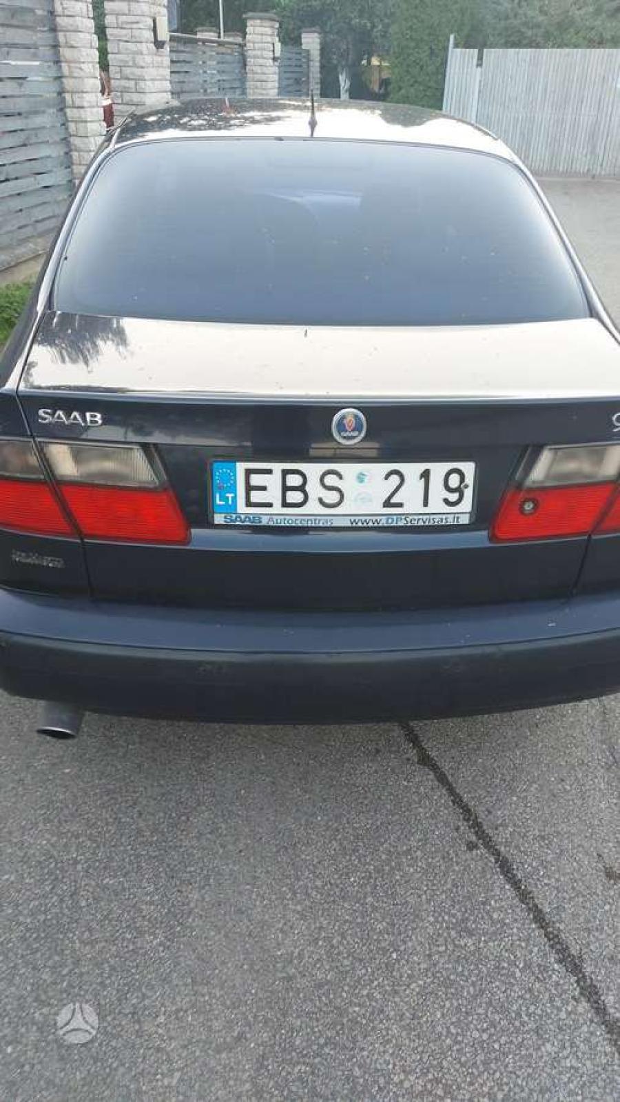 Blue Saab 9-5 1998 in Siauliai, with an engine capacity of 2.30 L and mileage of 322 thousand km for 499 €, photo 4 on AUTOMOTO.COM.LV