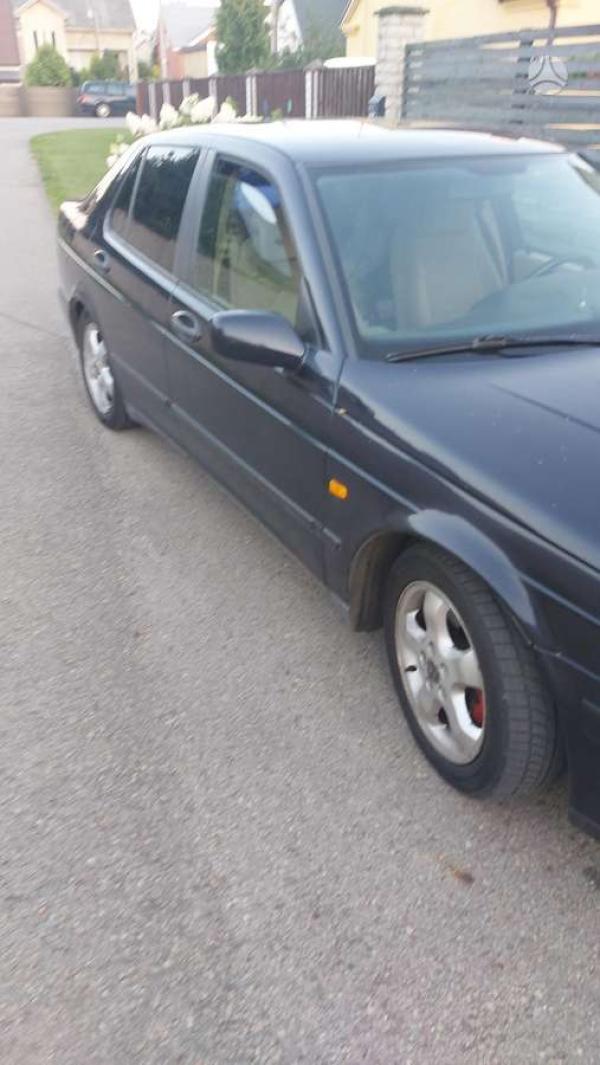 Blue Saab 9-5 1998 in Siauliai, with an engine capacity of 2.30 L and mileage of 322 thousand km for 499 €, photo 5 on AUTOMOTO.COM.LV