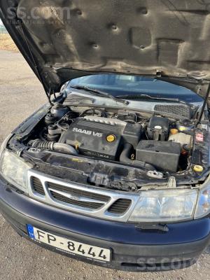 Синий Сааб 9-5 1999 в Валмиера, объемом двигателя 3.00 л и пробегом 337 тыс. км за 850 €, фото 10 на AUTOMOTO.COM.LV