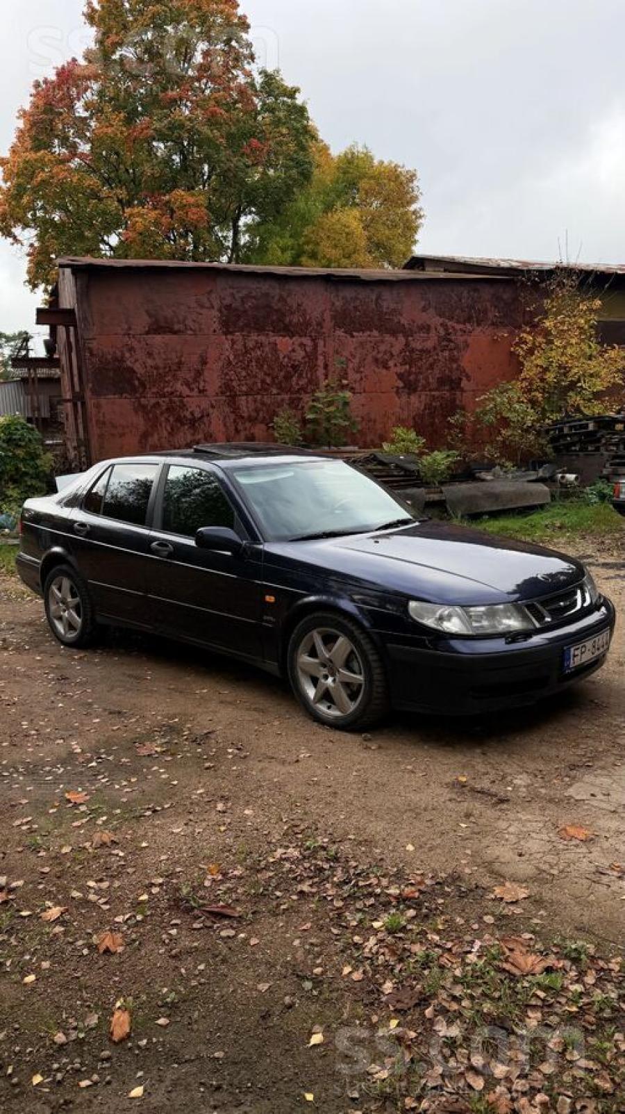 Синий Сааб 9-5 1999 в Рига, объемом двигателя 3.00 л и пробегом 402 тыс. км за 1280 €, фото 3 на AUTOMOTO.COM.LV
