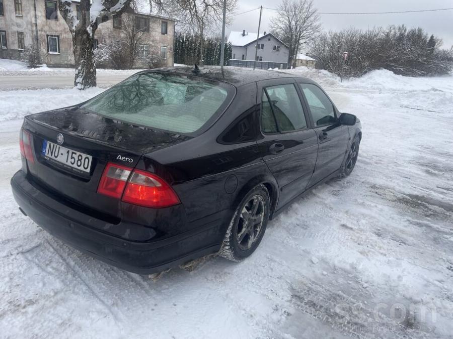 Blue Saab 9-5 2002 in Madona, with an engine capacity of 2.30 L and mileage of 215 thousand km for 950 €, photo 4 on AUTOMOTO.COM.LV