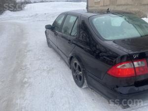 Синий Сааб 9-5 2002 в Мадона, объемом двигателя 2.30 л и пробегом 215 тыс. км за 950 €, фото 7 на AUTOMOTO.COM.LV