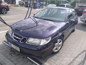 Blue Saab 9-5 2003 in Riga, with an engine capacity of 2.20 L and mileage of 246 thousand km for 1300 €, photo 2 on AUTOMOTO.COM.LV