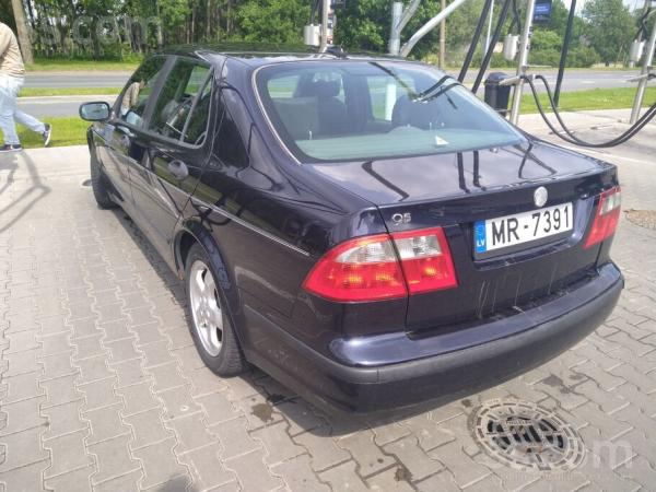 Blue Saab 9-5 2003 in Riga, with an engine capacity of 2.20 L and mileage of 246 thousand km for 1300 €, photo 5 on AUTOMOTO.COM.LV