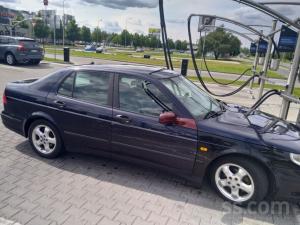 Blue Saab 9-5 2003 in Riga, with an engine capacity of 2.20 L and mileage of 246 thousand km for 1300 €, photo 7 on AUTOMOTO.COM.LV