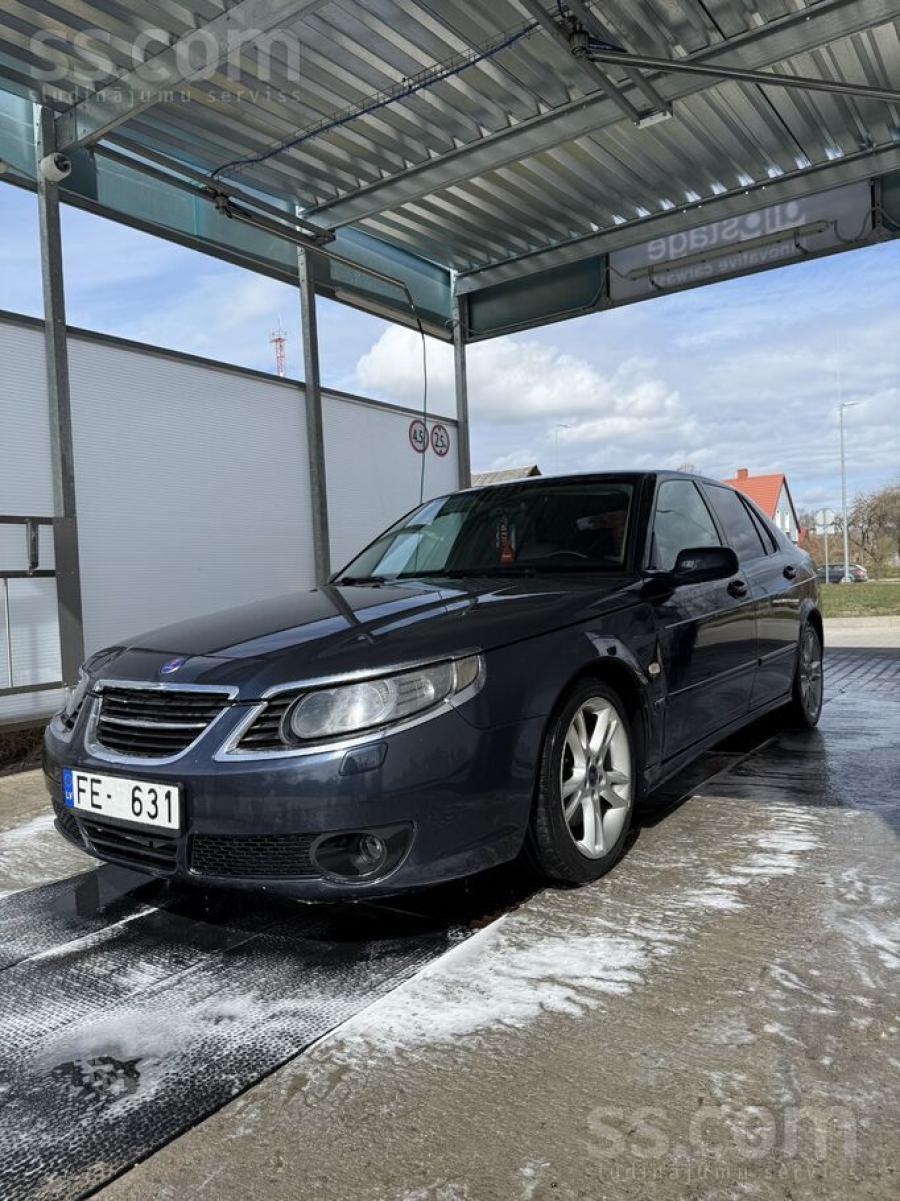 Zils Saab 9-5 2006 Kuldīga, ar dzinēja tilpumu 2.30 L un nobraukumu 360 tūkst. km par 1600 €, foto 1 vietnē AUTOMOTO.COM.LV