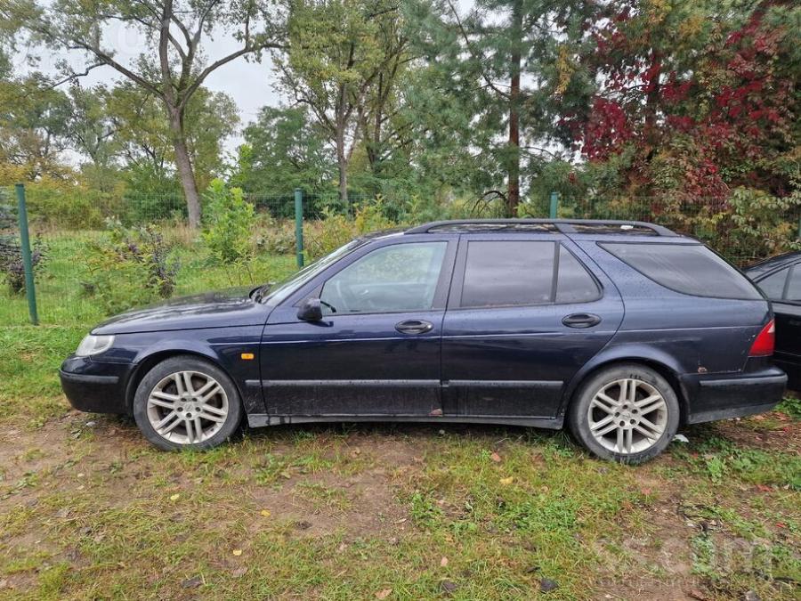 Blue Saab 9-5 2002 in Daugavpils, with an engine capacity of 2.00 L and mileage of 340 thousand km for 1200 €, photo 3 on AUTOMOTO.COM.LV