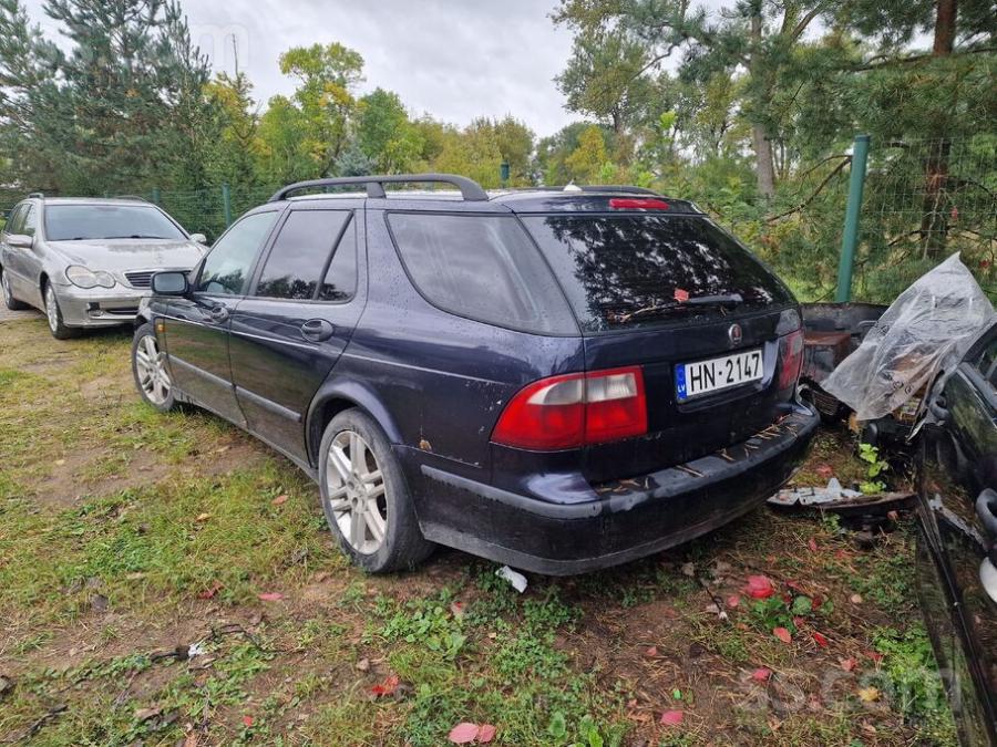 Blue Saab 9-5 2002 in Daugavpils, with an engine capacity of 2.00 L and mileage of 340 thousand km for 1200 €, photo 4 on AUTOMOTO.COM.LV