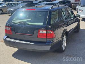 Blue Saab 9-5 2004 in Riga, with an engine capacity of 2.30 L and mileage of 239 thousand km for 2750 €, photo 5 on AUTOMOTO.COM.LV