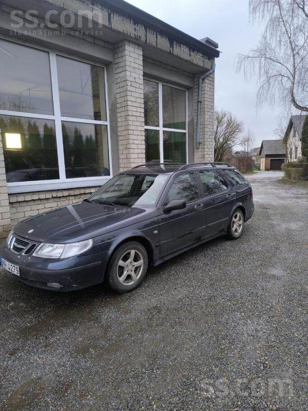 Zils Saab 9-5 2005 Liepāja, ar dzinēja tilpumu 2.20 L un nobraukumu 380 tūkst. km par 800 €, foto 1 vietnē AUTOMOTO.COM.LV