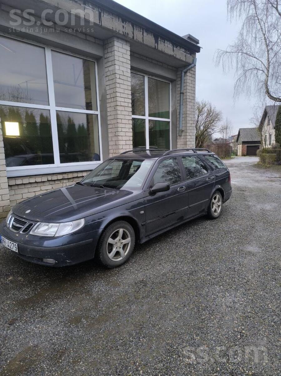Zils Saab 9-5 2005 Liepāja, ar dzinēja tilpumu 2.20 L un nobraukumu 380 tūkst. km par 800 €, foto 1 vietnē AUTOMOTO.COM.LV