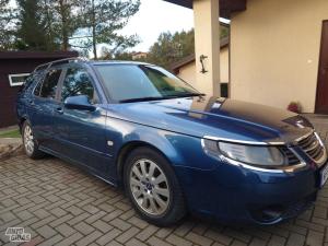 Blue Saab 9-5 2006 in Plunge, with an engine capacity of 2.00 L and mileage of 321 thousand km for 500 €, photo 2 on AUTOMOTO.COM.LV