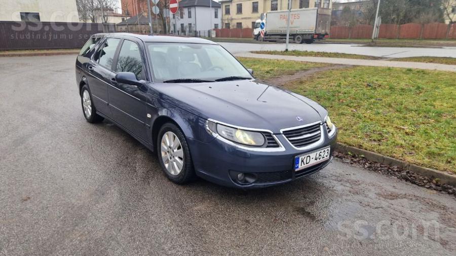 Zils Saab 9-5 2006 Rīga, ar dzinēja tilpumu 1.90 L un nobraukumu 363 tūkst. km par 1150 €, foto 1 vietnē AUTOMOTO.COM.LV