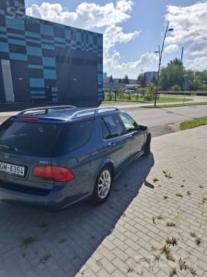 Синий Сааб 9-5 2007 в Рига, объемом двигателя 2.30 л и пробегом 363 тыс. км за 700 €, фото 5 на AUTOMOTO.COM.LV