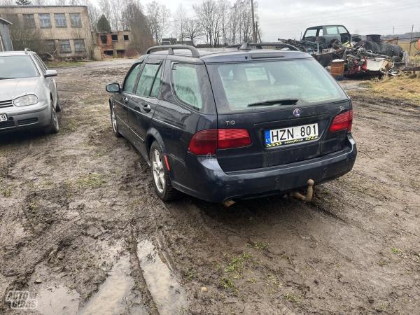 Blue Saab 9-5 2009 in Ignalina, with an engine capacity of 1.90 L and mileage of 500 thousand km for 440 €, photo 4 on AUTOMOTO.COM.LV