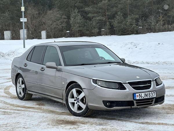 Brown Saab 9-5 2006 in Vilnius, with an engine capacity of 1.91 L and mileage of 300 thousand km for 1200 €, photo 1 on AUTOMOTO.COM.LV