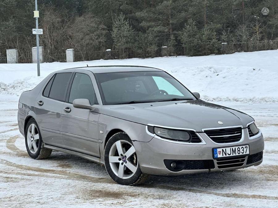Brown Saab 9-5 2006 in Vilnius, with an engine capacity of 1.91 L and mileage of 300 thousand km for 1200 €, photo 1 on AUTOMOTO.COM.LV