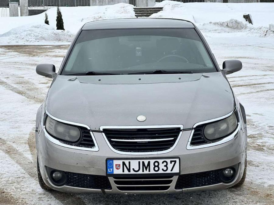 Brown Saab 9-5 2006 in Vilnius, with an engine capacity of 1.91 L and mileage of 300 thousand km for 1200 €, photo 3 on AUTOMOTO.COM.LV
