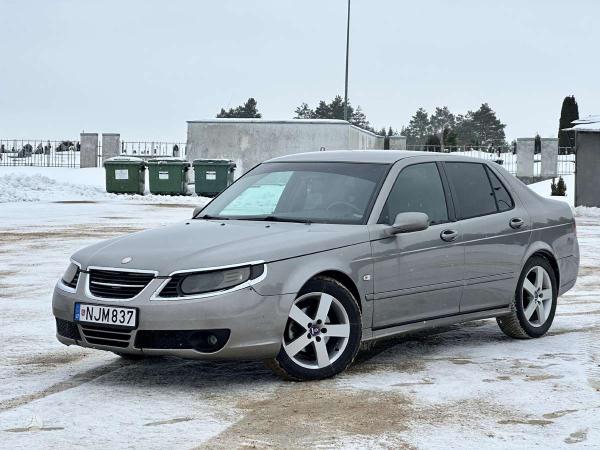 Brown Saab 9-5 2006 in Vilnius, with an engine capacity of 1.91 L and mileage of 300 thousand km for 1200 €, photo 5 on AUTOMOTO.COM.LV