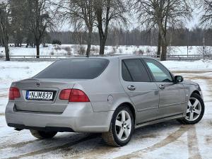 Brown Saab 9-5 2006 in Vilnius, with an engine capacity of 1.91 L and mileage of 300 thousand km for 1200 €, photo 8 on AUTOMOTO.COM.LV