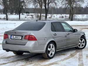 Brown Saab 9-5 2006 in Vilnius, with an engine capacity of 1.91 L and mileage of 300 thousand km for 1200 €, photo 9 on AUTOMOTO.COM.LV