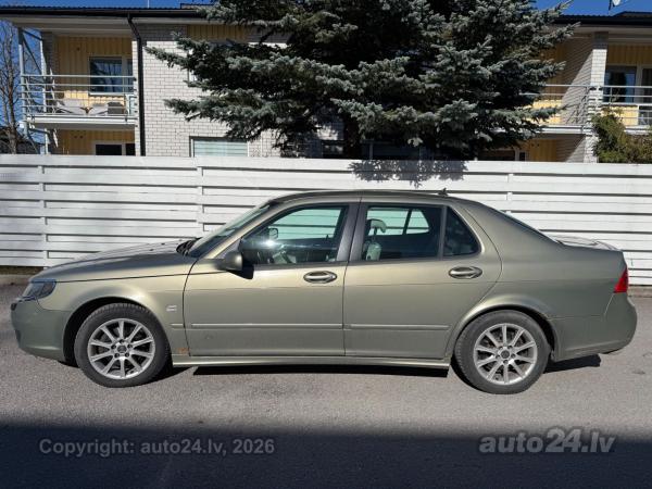 Green Saab 9-5 2007 in Tallinn, with an engine capacity of 2.30 L and mileage of 220 thousand km for 1990 €, photo 1 on AUTOMOTO.COM.LV