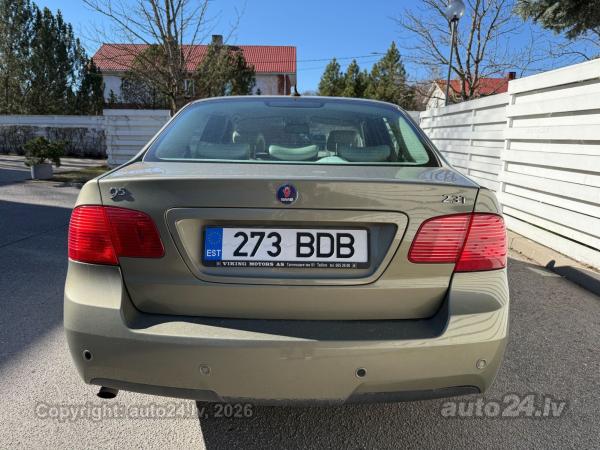 Green Saab 9-5 2007 in Tallinn, with an engine capacity of 2.30 L and mileage of 220 thousand km for 1990 €, photo 5 on AUTOMOTO.COM.LV