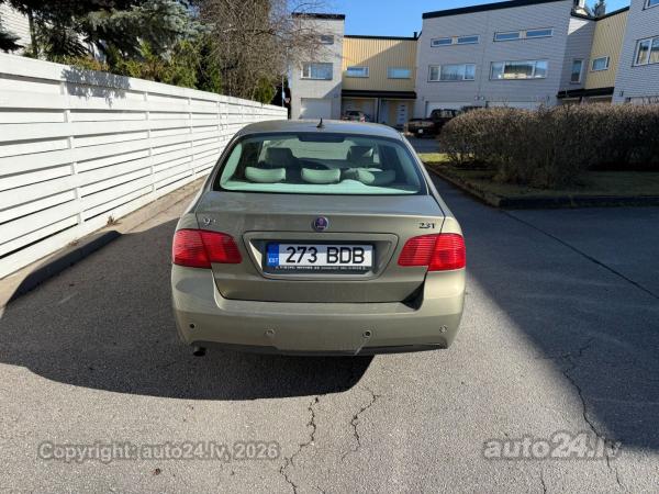 Green Saab 9-5 2007 in Tallinn, with an engine capacity of 2.30 L and mileage of 220 thousand km for 1990 €, photo 7 on AUTOMOTO.COM.LV