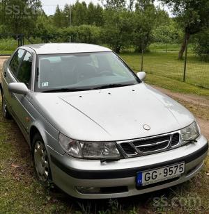 Grey Saab 9-5 1998 in Limbazi, with an engine capacity of 2.30 L and mileage of 314 thousand km for 700 €, photo  on AUTOMOTO.COM.LV