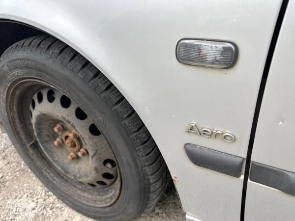 Grey Saab 9-5 2000 in Vilnius, with an engine capacity of 2.30 L and mileage of 389 thousand km for 600 €, photo 8 on AUTOMOTO.COM.LV