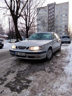 Grey Saab 9-5 2000 in Riga, with an engine capacity of 2.30 L and mileage of 0 thousand km for 1600 €, photo 8 on AUTOMOTO.COM.LV