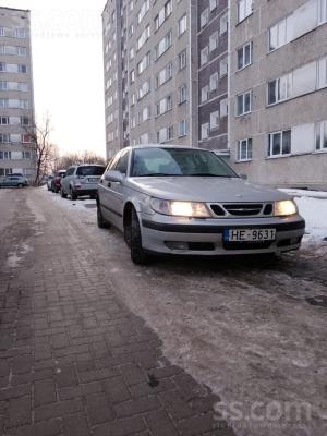 Grey Saab 9-5 2000 in Riga, with an engine capacity of 2.30 L and mileage of 0 thousand km for 1600 €, photo 9 on AUTOMOTO.COM.LV