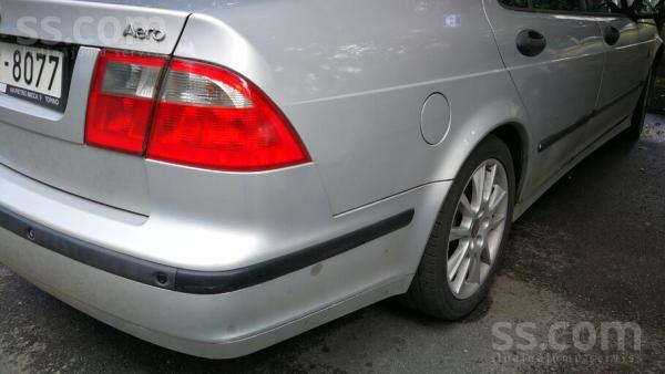 Pelēks Saab 9-5 2001 Rīga, ar dzinēja tilpumu 2.30 L un nobraukumu 350 tūkst. km par 700 €, foto 9 vietnē AUTOMOTO.COM.LV