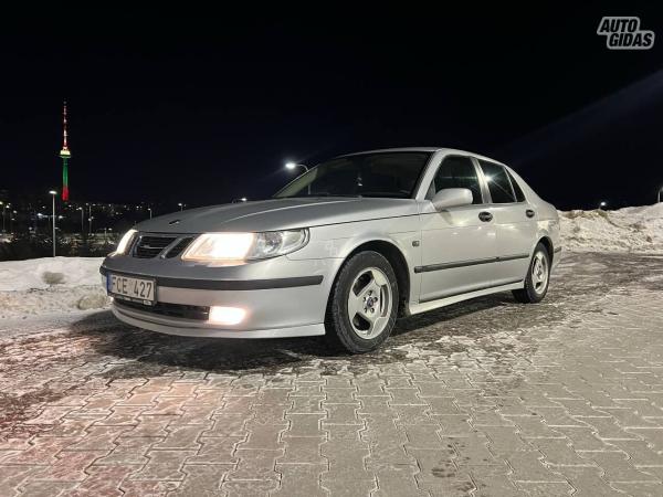Grey Saab 9-5 2003 in Vilnius, with an engine capacity of 2.30 L and mileage of 198 thousand km for 1700 €, photo 1 on AUTOMOTO.COM.LV