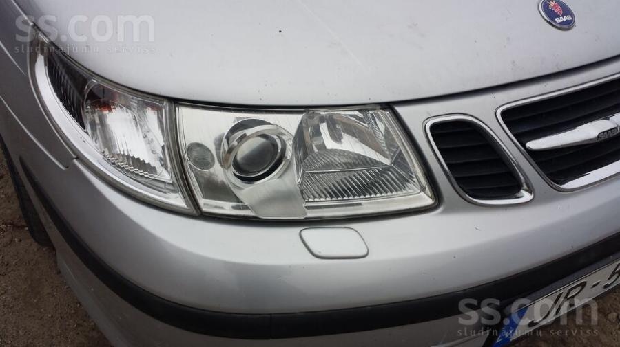 Pelēks Saab 9-5 2003 Preiļi, ar dzinēja tilpumu 3.00 L un nobraukumu 260 tūkst. km par 699 €, foto 13 vietnē AUTOMOTO.COM.LV