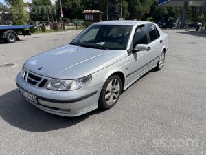 Grey Saab 9-5 2003 in Riga, with an engine capacity of 2.00 L and mileage of 380 thousand km for 1250 €, photo  on AUTOMOTO.COM.LV