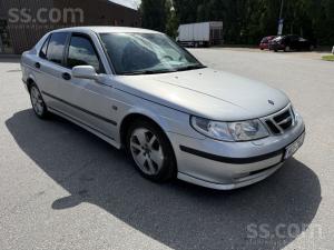 Grey Saab 9-5 2003 in Riga, with an engine capacity of 2.00 L and mileage of 380 thousand km for 1250 €, photo 4 on AUTOMOTO.COM.LV