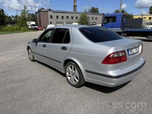 Grey Saab 9-5 2003 in Riga, with an engine capacity of 2.00 L and mileage of 380 thousand km for 1250 €, photo 5 on AUTOMOTO.COM.LV