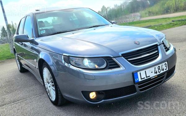 Pelēks Saab 9-5 2006 Rīga, ar dzinēja tilpumu 2.30 L un nobraukumu 263 tūkst. km par 2250 €, foto 1 vietnē AUTOMOTO.COM.LV