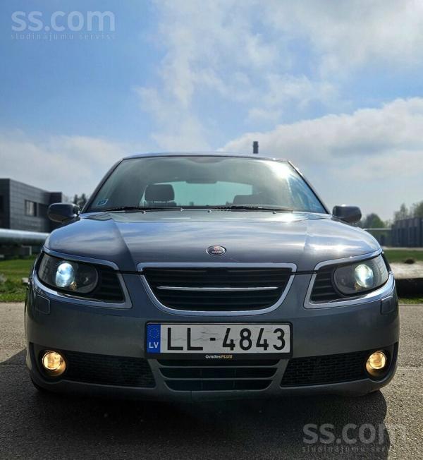 Pelēks Saab 9-5 2006 Rīga, ar dzinēja tilpumu 2.30 L un nobraukumu 263 tūkst. km par 2250 €, foto 2 vietnē AUTOMOTO.COM.LV