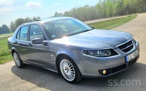 Grey Saab 9-5 2006 in Riga, with an engine capacity of 2.30 L and mileage of 263 thousand km for 2250 €, photo 4 on AUTOMOTO.COM.LV