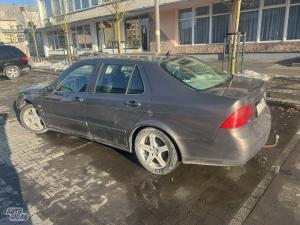 Grey Saab 9-5 2006 in Radviliskis, with an engine capacity of 1.90 L and mileage of 516 thousand km for 900 €, photo 9 on AUTOMOTO.COM.LV